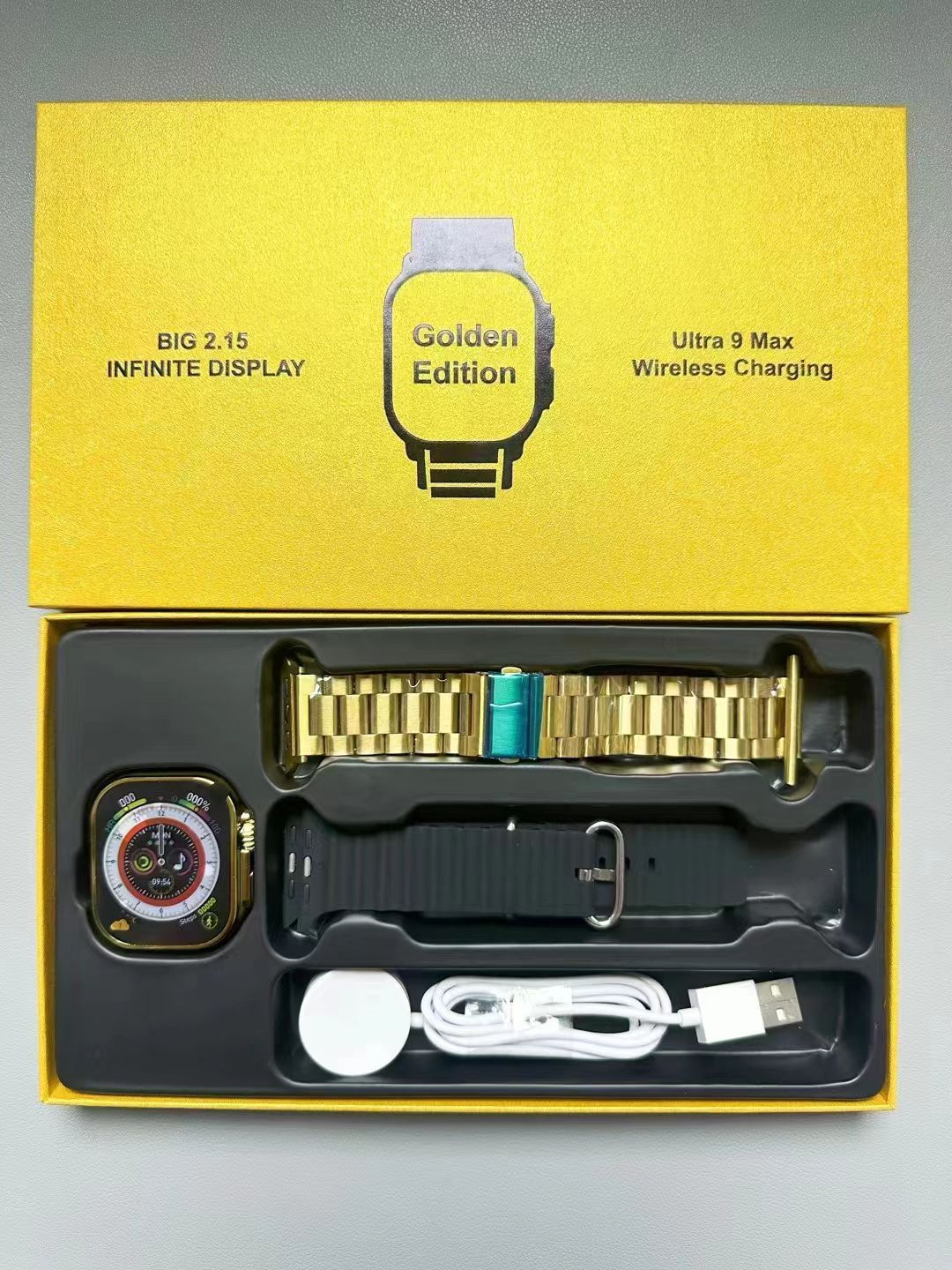 Ultra 9 Max Haino Teko Montre G9 Gold Smartwatch Golden Edition Series ...