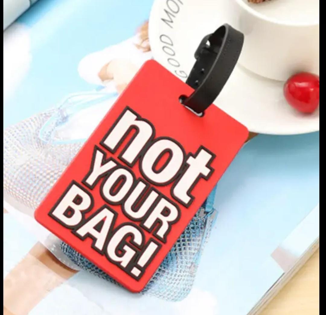 Creative Luggage Tags for Suitcase, Cute Travel Tags Secure Labels ...