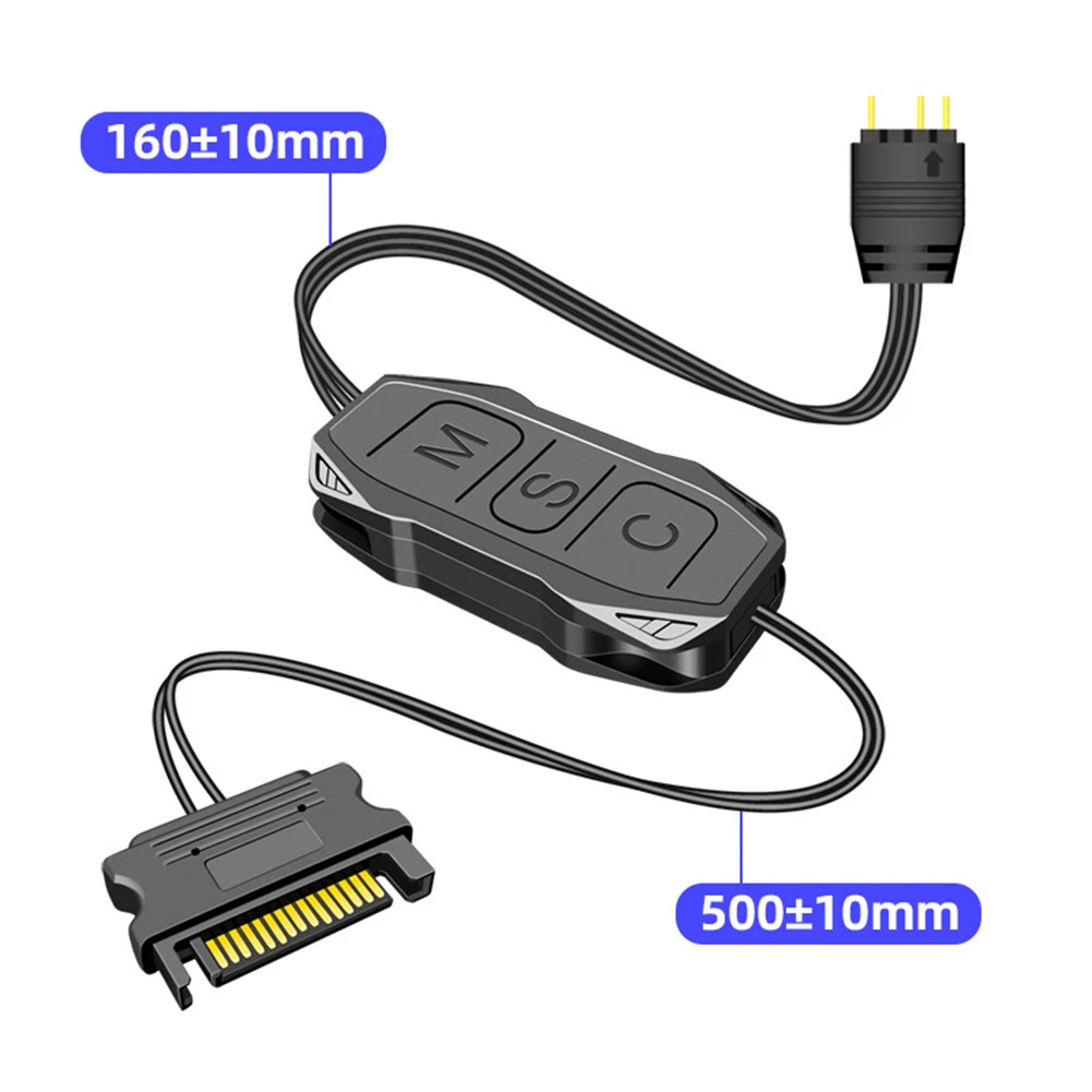 KOKKO AR-1 ARGB PC Fans Controller Kit ARGB Splitter 5V 3 Pin To SATA ... KOKKO AR-1 ARGB PC Fans Controller Kit ARGB Splitter 5V 3 Pin To SATA ...