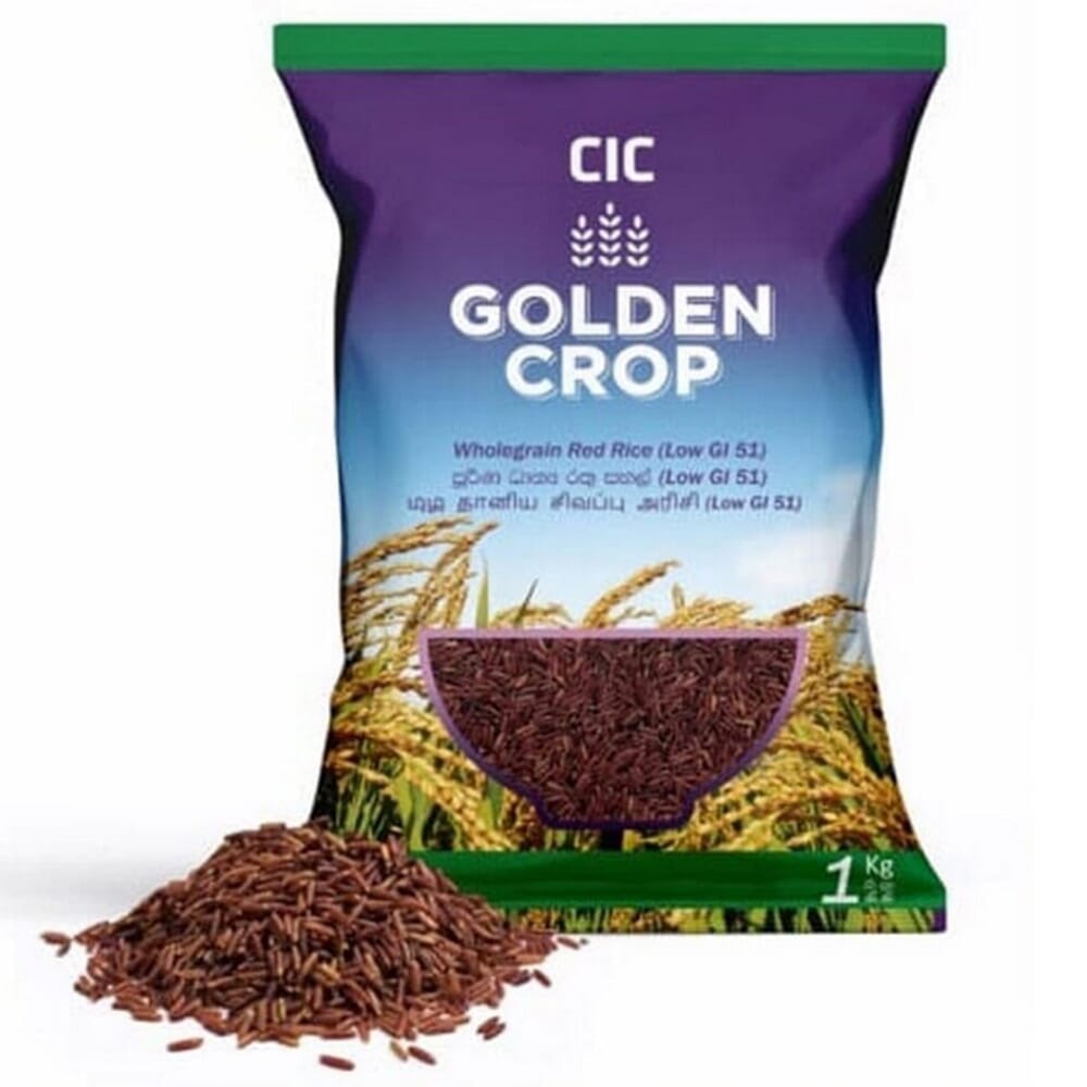 CIC Whole grain Red rice (Low GI 51) 1kg | Daraz.lk