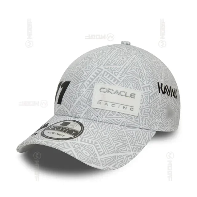 2024 Racing F1 Special Edition Mexico Checo Perez White Baseball Cap ...