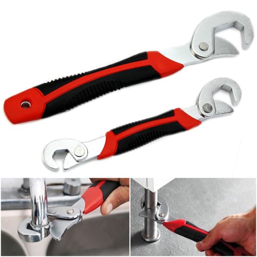 Multi function wrench spanner set open end snap n grip 9mm to 32mm ...