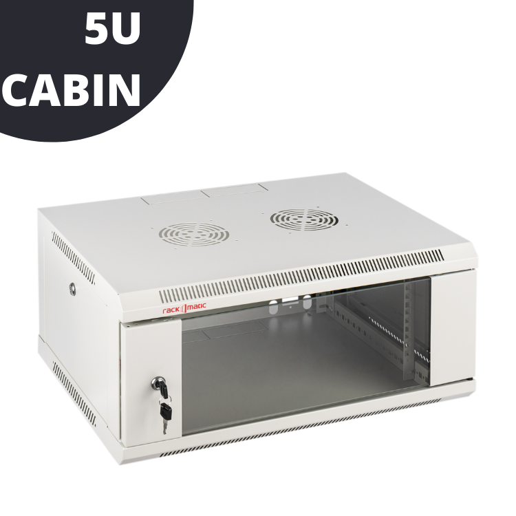 Cctv 5U Cabinet - Cctv Box - Network Rack - 5U Cabin - Wall Mount Rack ...