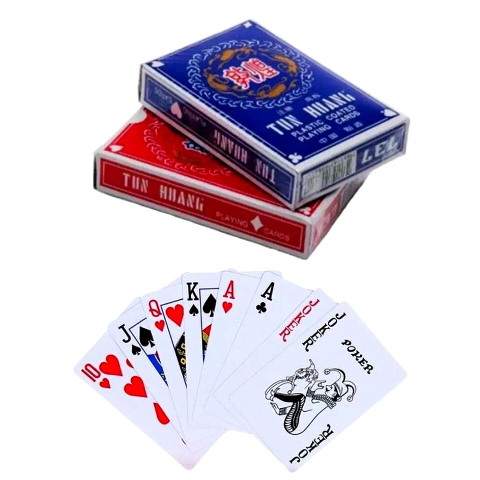 Plastic Coated High Quality Tun Huang playing cards | Daraz.lk