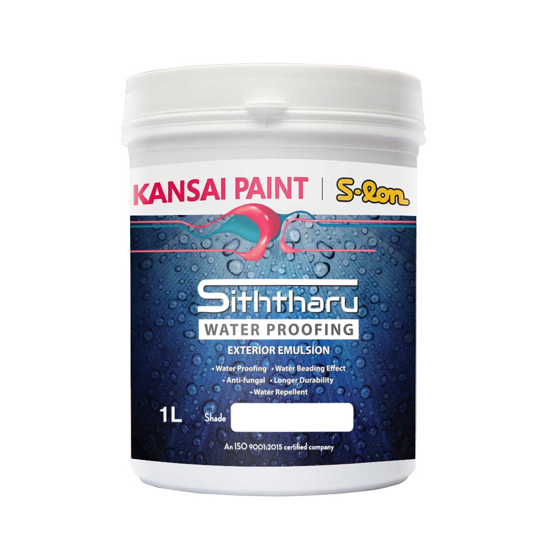 Waterproofing Paints-Kansai Slon Siththaru Water Proofing Brill.White ...