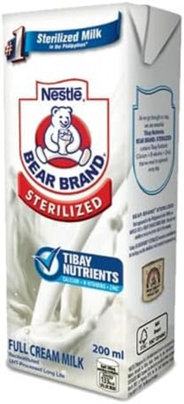 Nestle Bear Brand Sterilized Full Cream Milk 200 ml FROM INDIA (SAM) | Daraz.lk