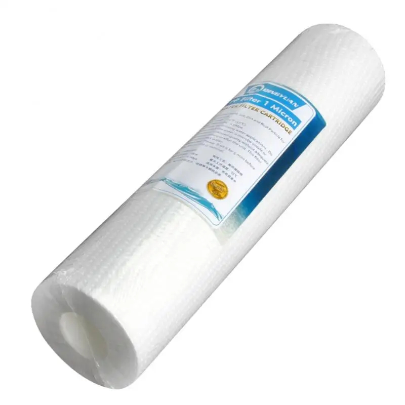 10 INCH 1 MICRON PPF/SEDIMENT WATER FILTER CARTRIDGE Water Purifier ...