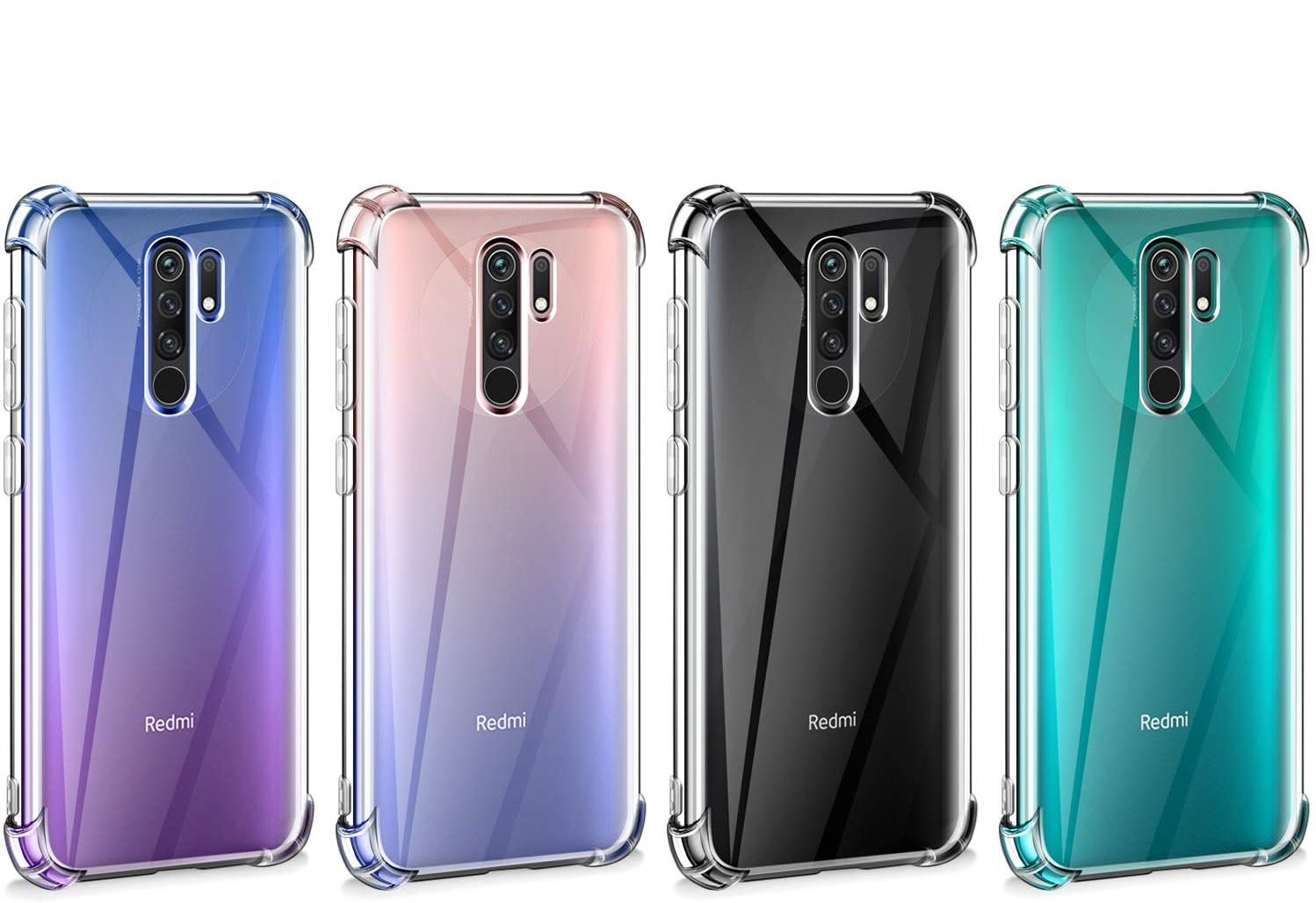 Redmi 9 Transparent Back Cover Soft & Full Protection | Daraz.lk