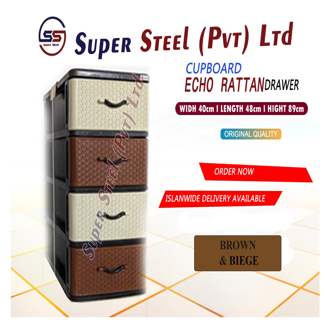 Drawer set 4 in 1(Rattan type) multi color baby storage box baby drawer ...