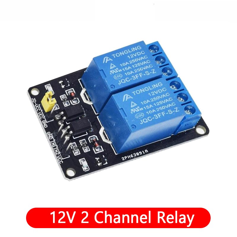 5v 12v 1 2 4 6 8 way relay module for arduino 1 2 4 6 8 channel relay ...