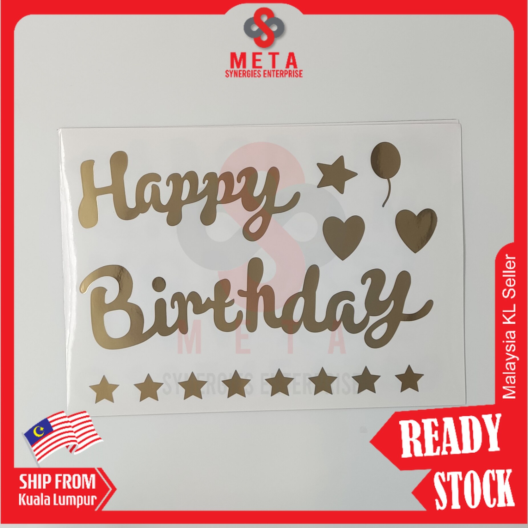 18-36 Inches Big Size DIY Happy Birthday Transparent Bobo Balloon ...
