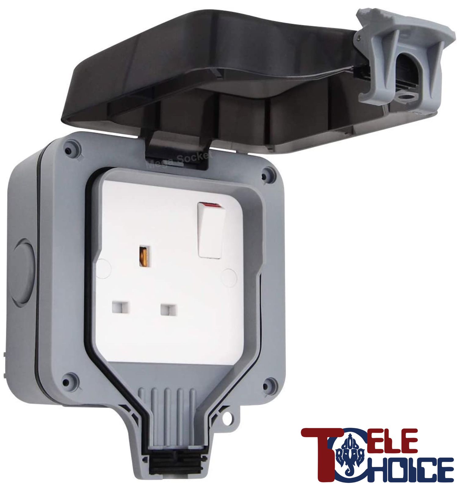 Single Waterproof Weatherproof Outdoor IP66 MD-HWD4101 Modi 13A ...