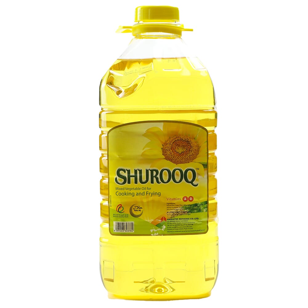 Shurooq Sunflower Oil (4l) | Daraz.lk