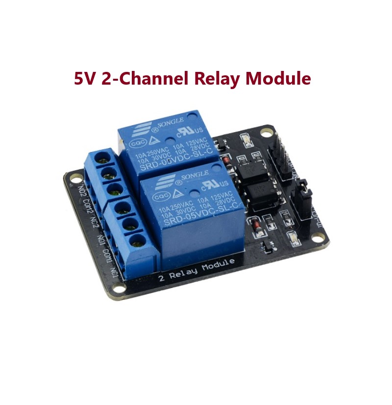 5V 2 Channel Relay Module with Coupling Protection for Arduino | Daraz.lk