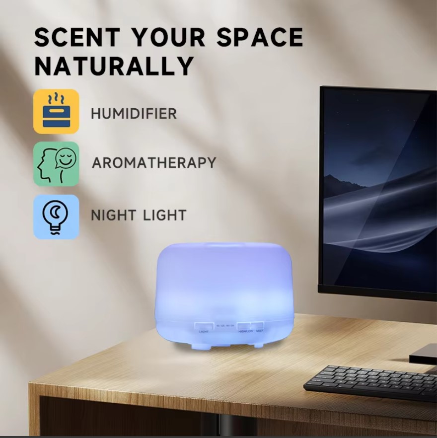 220ml/H2O 300ml/7 Colours 500ml Mini Portable Colorful LED Night Light ...