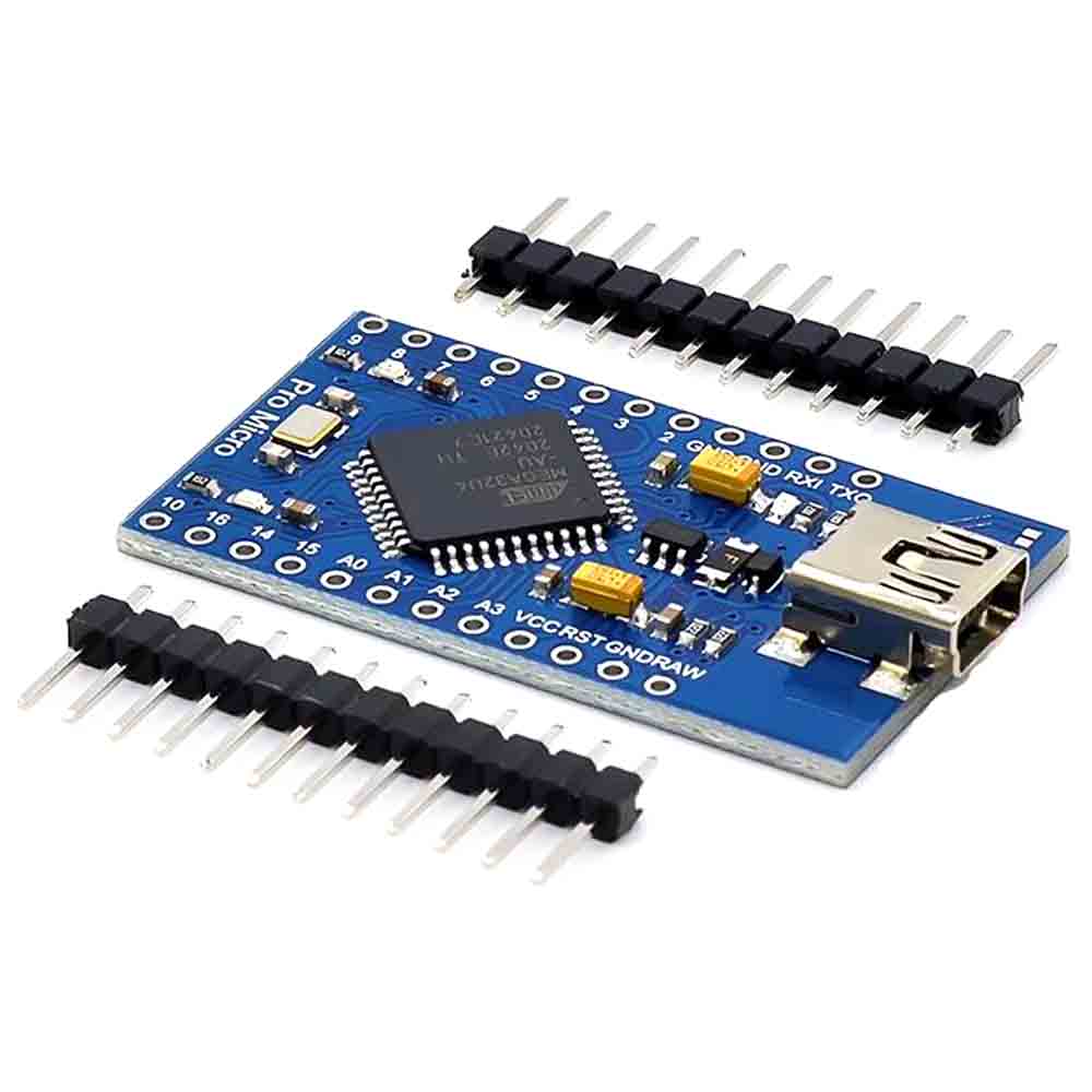 Mini/Type-C/Micro USB Pro Micro ATMEGA32U4 5V/16MHZ module With the bootloader for arduino with ...