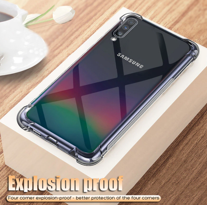Shockproof Transparent Back Cover For Samsung Galaxy M10s M31 M21 M11 ...