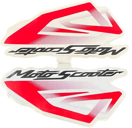 Honda Dio Red Bike Front Panel Both side Stickers | Daraz.lk