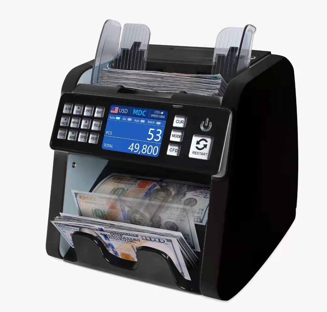 Cash Counting Machine - Mix Value , Multi - Currncy , Single Pocket ...