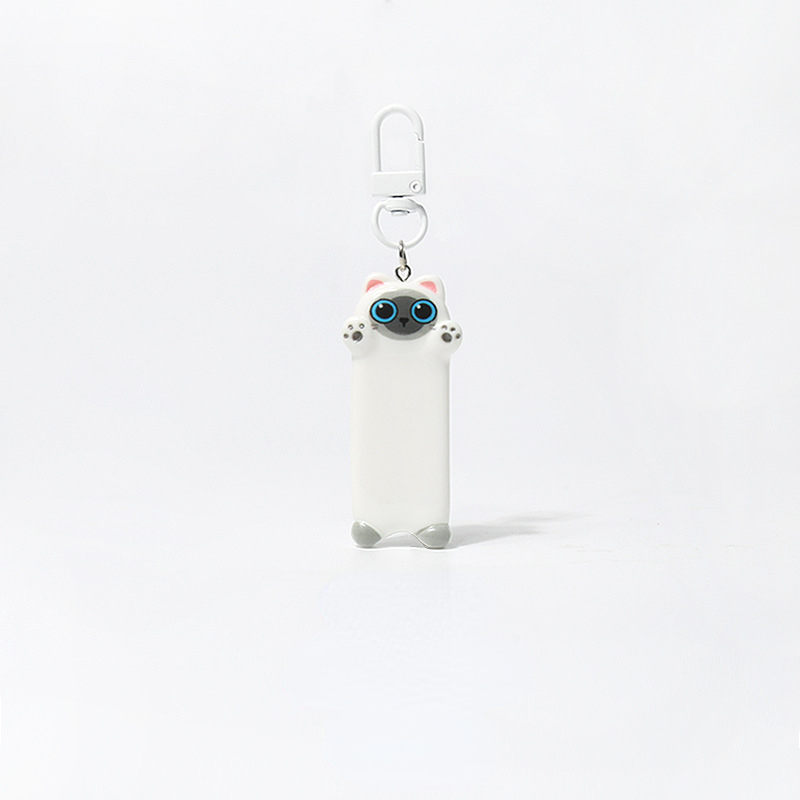 Cute Seeking A Hug Cat Keychains Kawaii Cartoon Animal Backpack ...