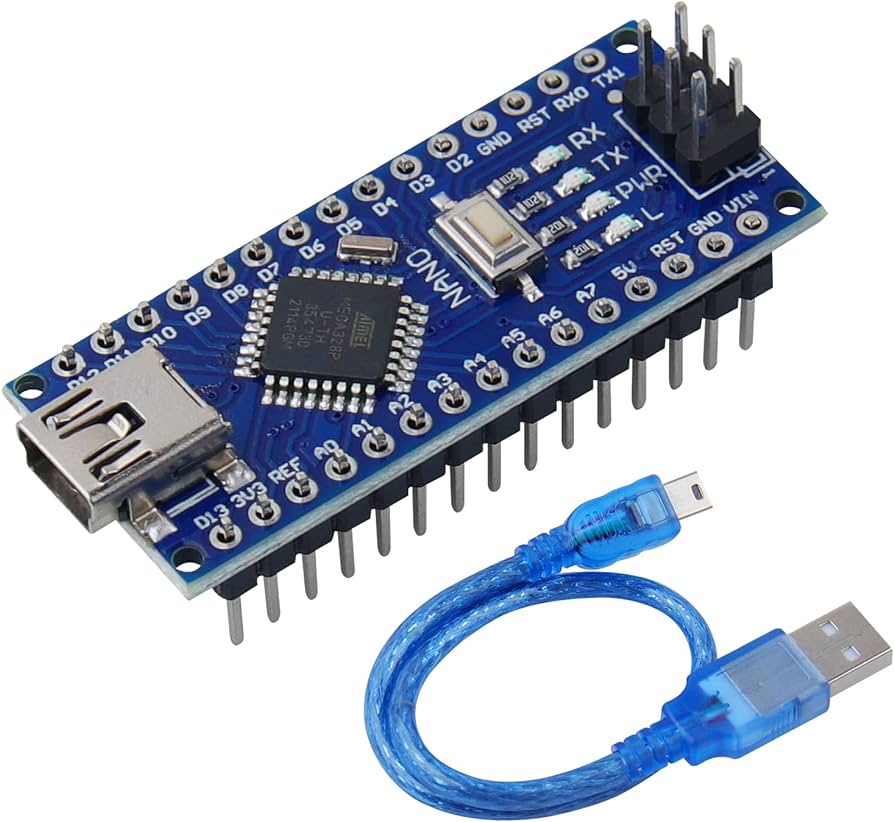 Arduino Nano V3.0 mini USB ATmega328P CH340G 5V 16M Micro-controller ...