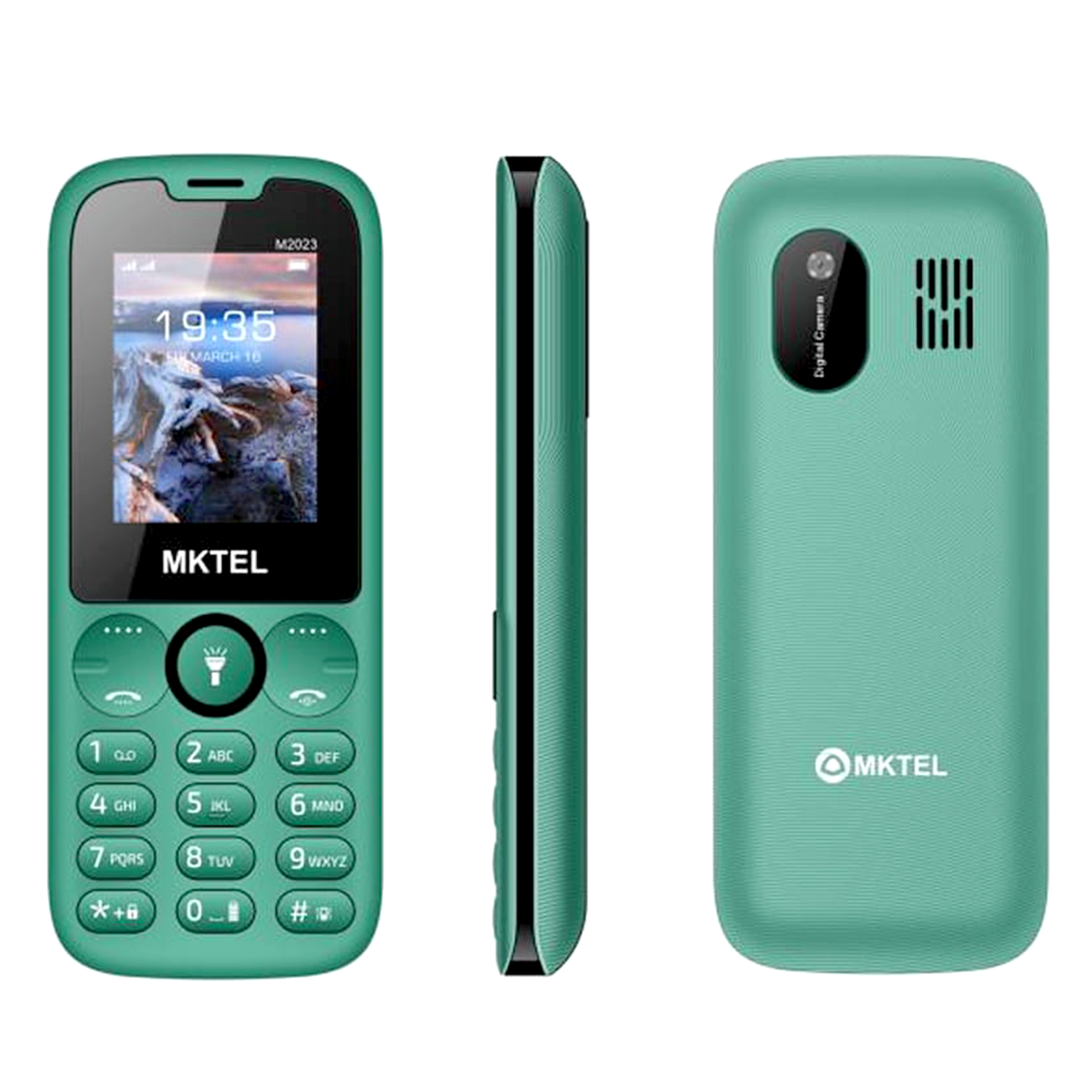 Original New Official MKTEL 2G Cell Phone M2023 Dual SIM Card 800Mah Battery MKTEL M2023 Feature ...