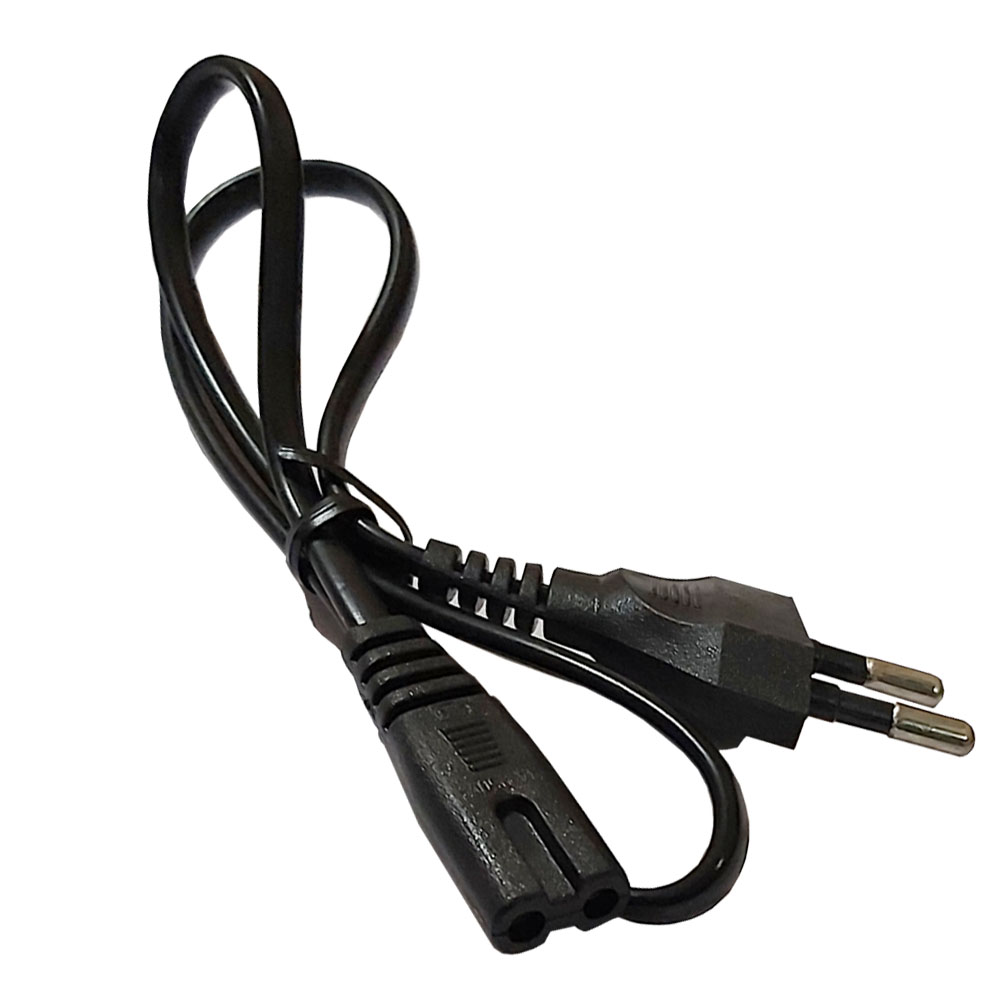 Power cable Tv / Radio wire 2 Pin AC Power Cord Cable For Laptop Radio ...