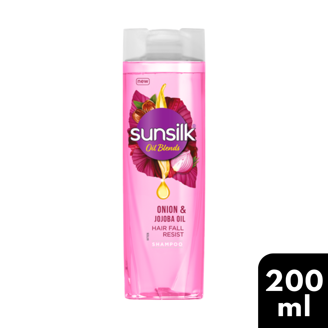 Sunsilk Onion and Jojoba Oil Hair Fall Resist Shampoo 200ml | Daraz.lk