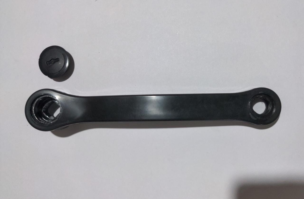 Bicycle COG Wheel Left Arm Crank MTB Pedal Arm - Grey and Black | Daraz.lk