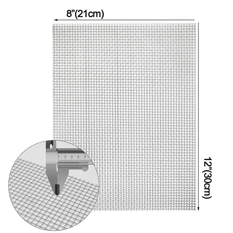 4Pc 21cmX30cm Wire Mesh Sturdy Metal Mesh Sheets for DIY Projects 304 ...