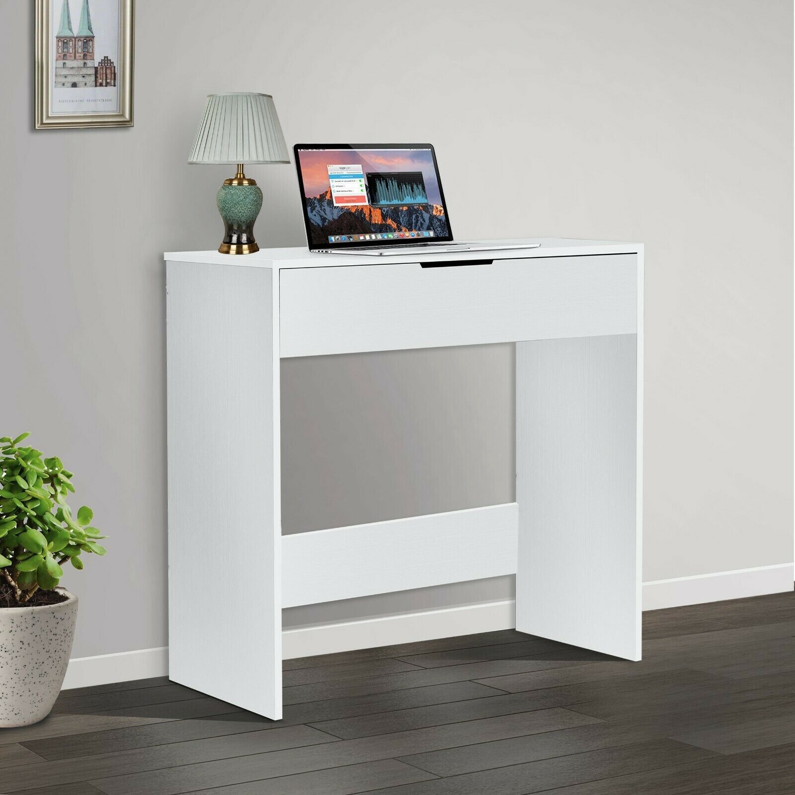 VTEC Home Modern Laptop Table - WT900 / One drawer Table / Writing ...