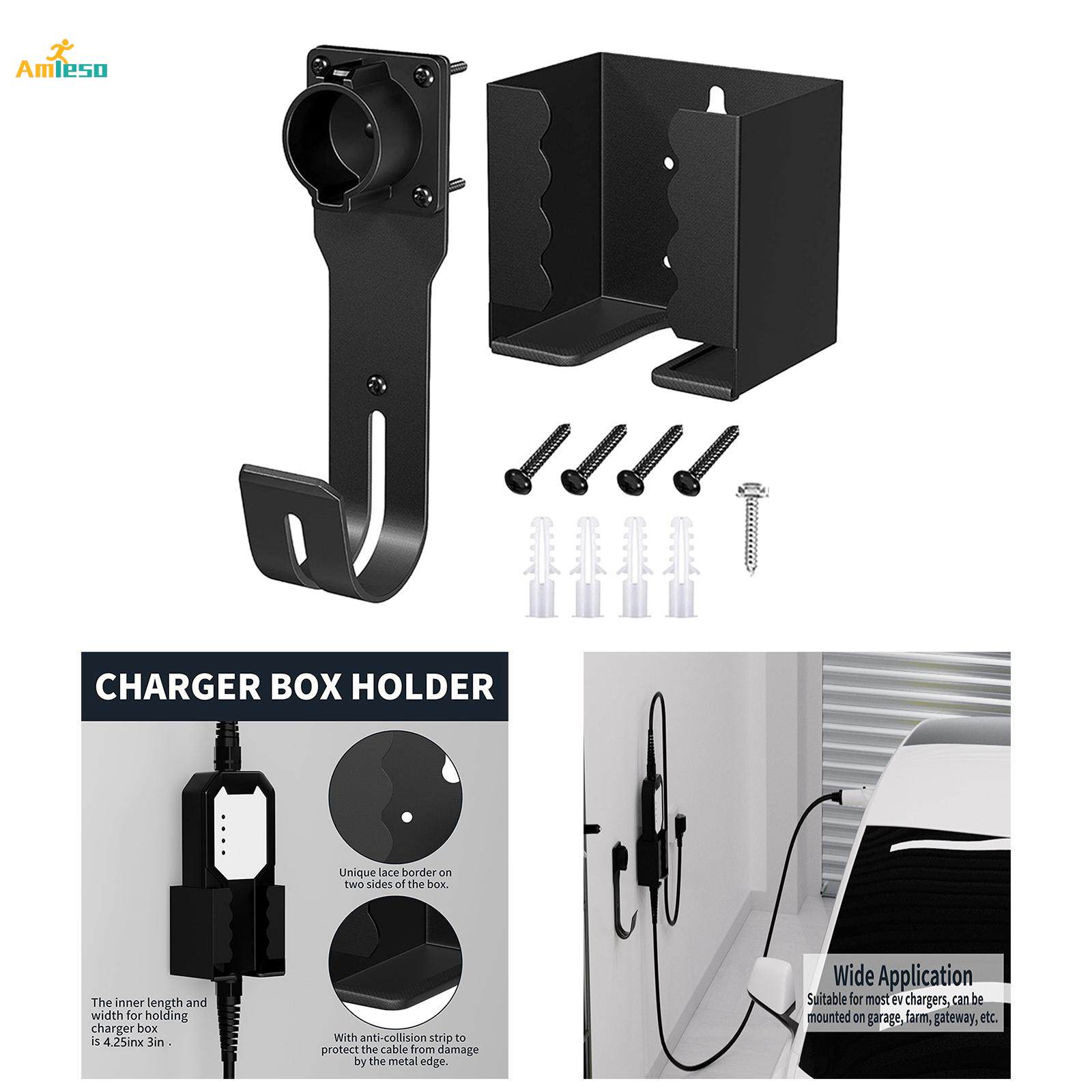 EV Charging Holder Set EV Charging Nozzle Dock Hook EV Charging for ...