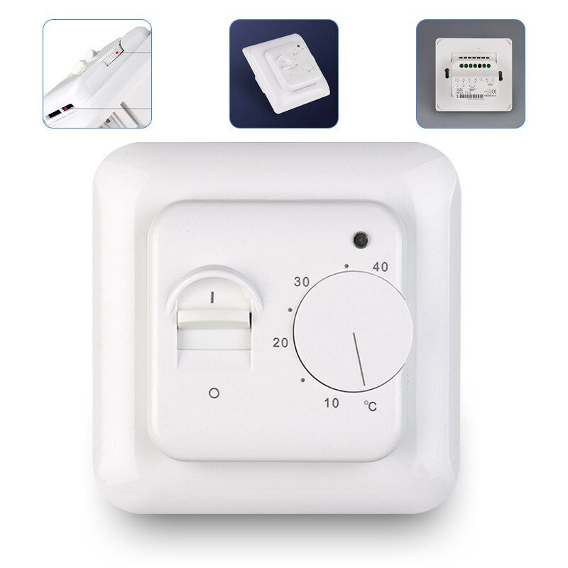 Thermostat Switch Electronic Heating 220V 16A Floor Heating Room ...