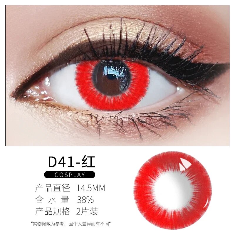 2 s Myopy Contacts Lenses Lentillas Colored Contact Lens Sharingan ...