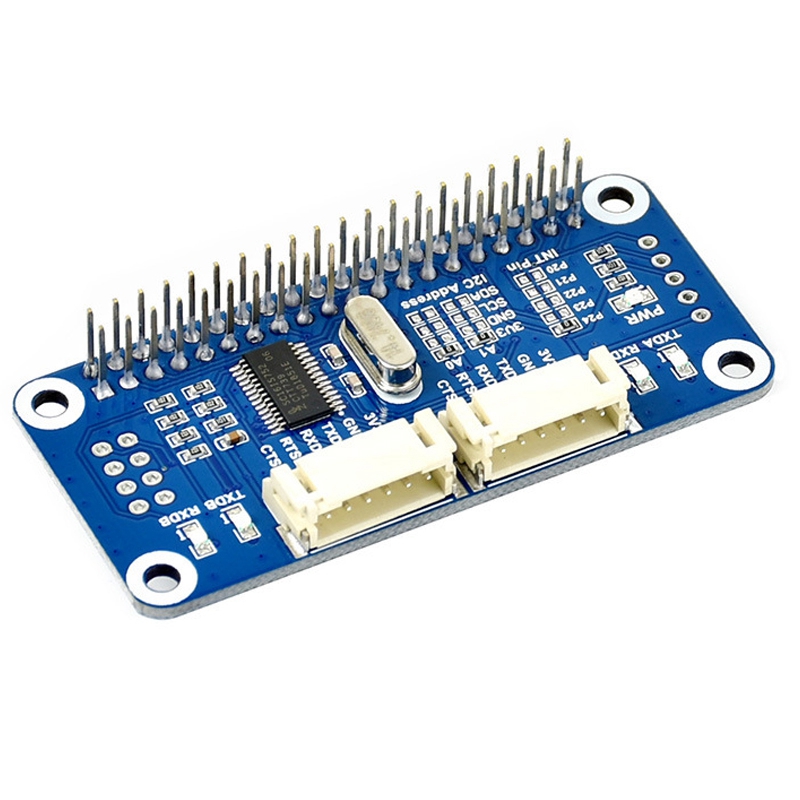 SRIWEN Expansion Board for 4B/3B/Zero SC16IS752 I2C Interface Two-Way ...