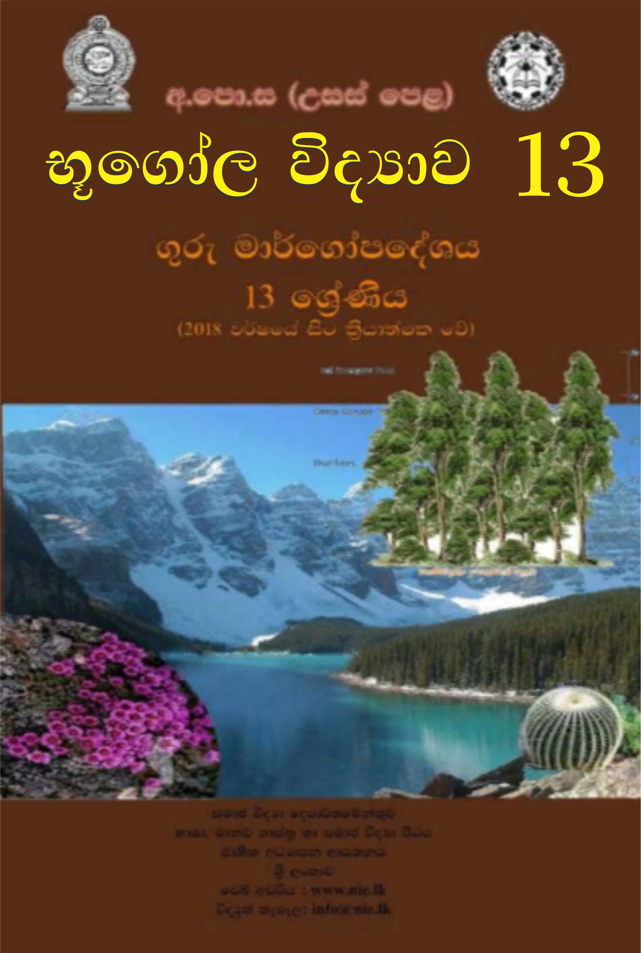 Geography Teachers Guide (2018) G 13- Sinhala Medium | Daraz.lk