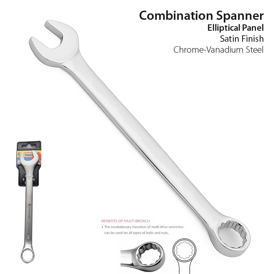 Combination Spanner - Satin - CRV - 32 mm | Daraz.lk