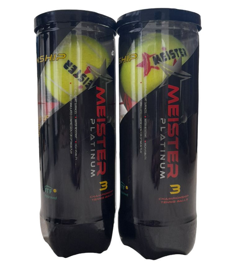 Coat Ball Tin Meister 4 Championship High Quality Wilson Titanium like Bounce and Durability ...