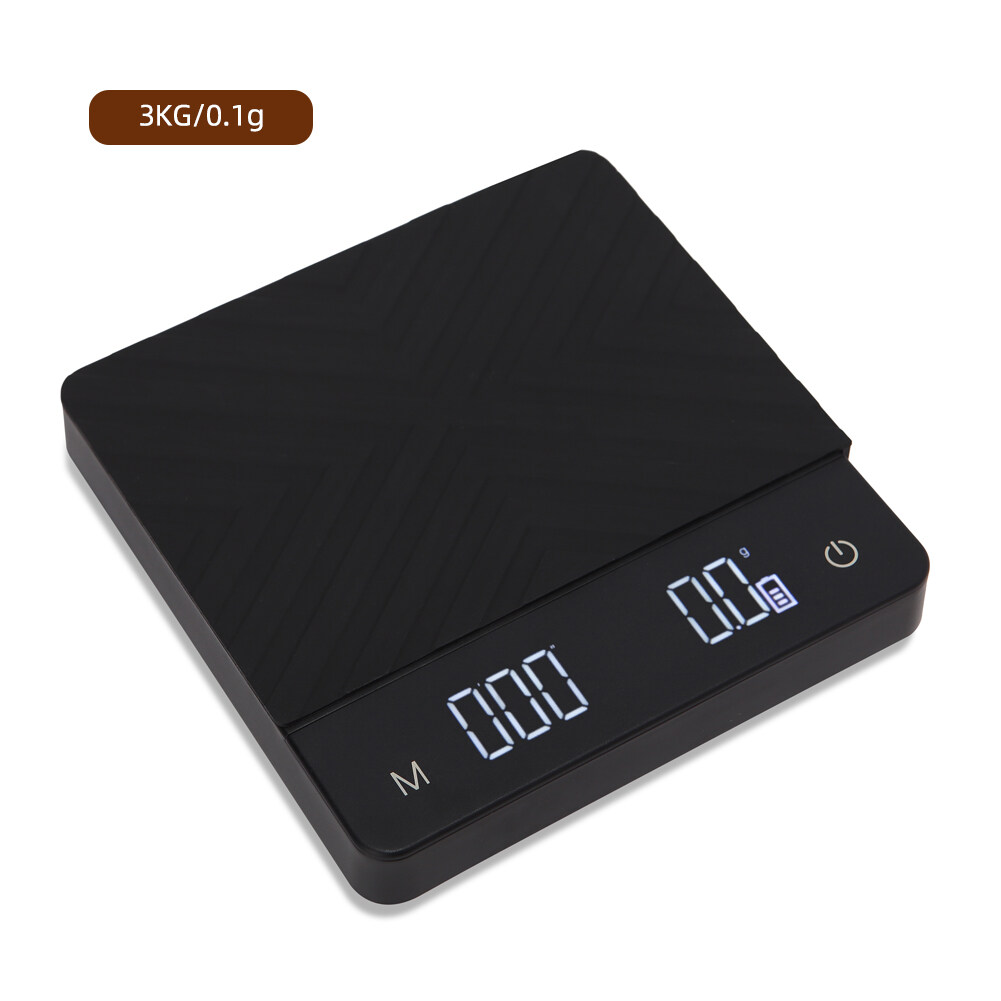 RCYAGO Scale Rechargeable 2kg 3kg 5kg/0.1g Drip Coffee Scale with Timer ...