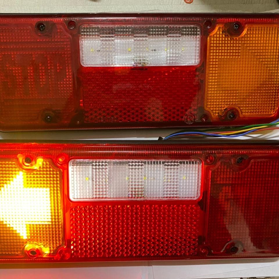 AUTO MT 12V TATA TRUCK ASHOK LEYLAND BUSES TAIL LIGHT STOP Indicator ...