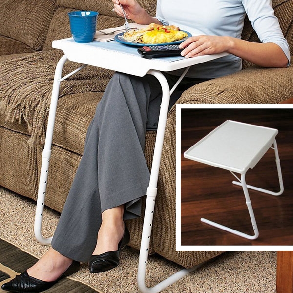 Table Mate 2 Portable Adjustable Dinner Laptop Tray Folding Table - New Stock with High Quality ...