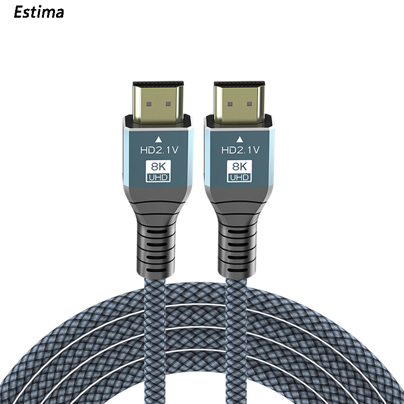 High Definition Cable High-Speed 8K 60HZ 4K 120Hz Gold-Plated Plugs ...
