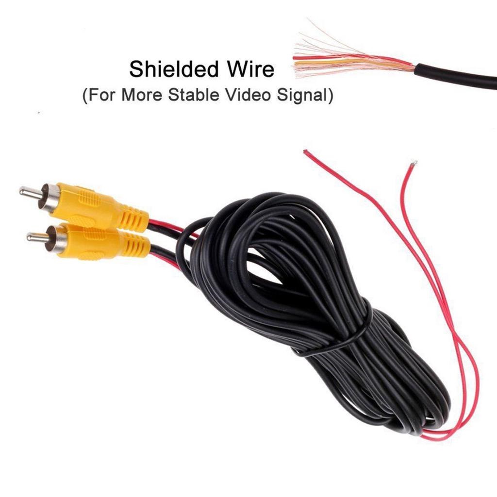 15m Car Reversing Camera Video Cable RCA With Special Reversing/Backup ...