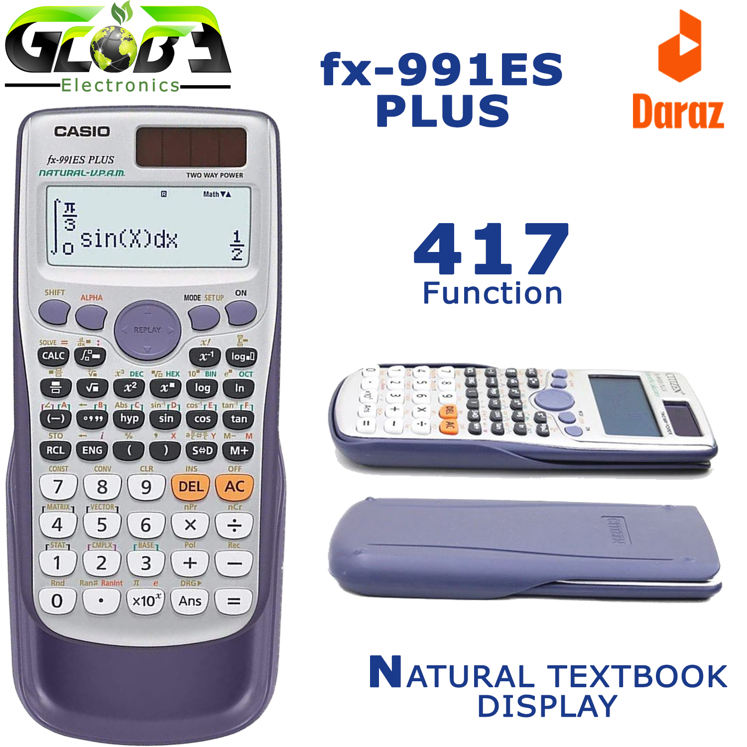 Natural textbook display Scientific Calculator FX-991ES Plus | Daraz.lk