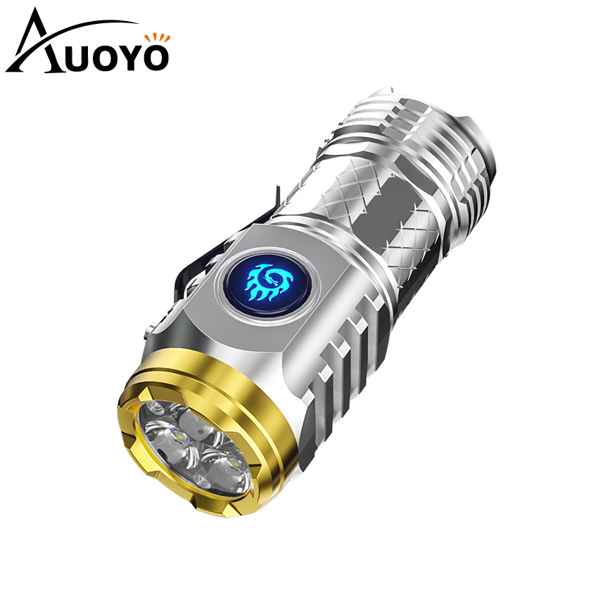 Auoyo Super Mini Flashlight Long Distance LED Torch Light Flashlight ... Auoyo Super Mini Flashlight Long Distance LED Torch Light Flashlight ...