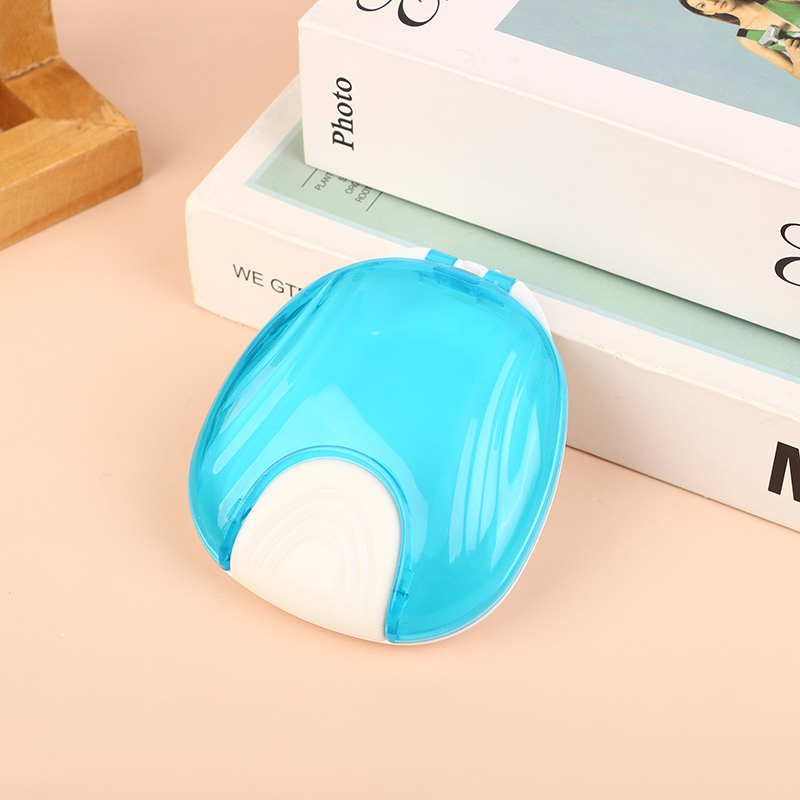 Press-to-Open Dental Retainer Denture Storage Box Partial Denture Case ...