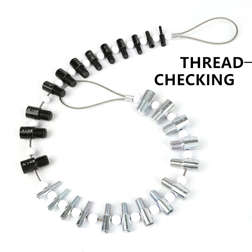 Thread Tester Bolt Nut Screw Thread Checking Checker Inspection Tool ...
