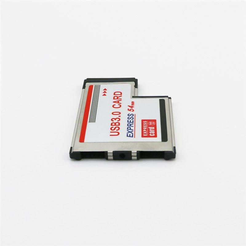 54mm to USB 3.0 X 2 Port Expresscard PCI-E to USB Adapter Converter ...