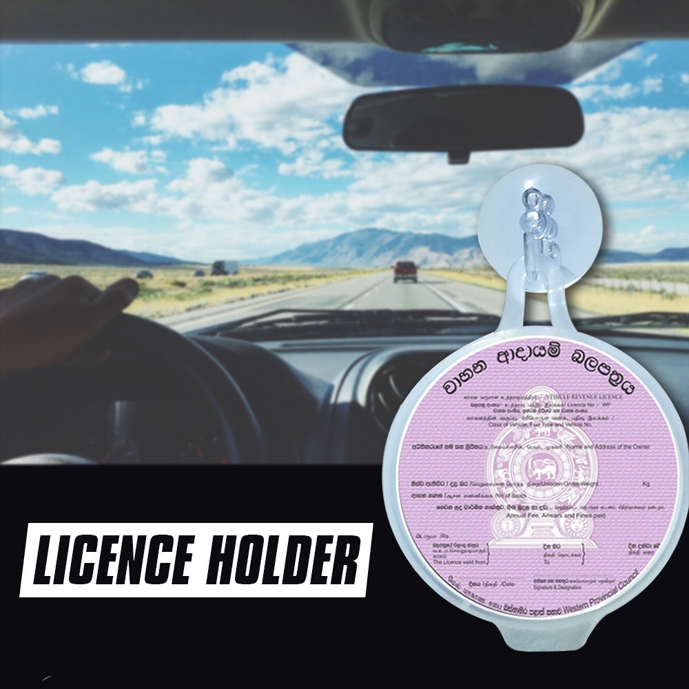 Car Revenue License Holder | Daraz.lk