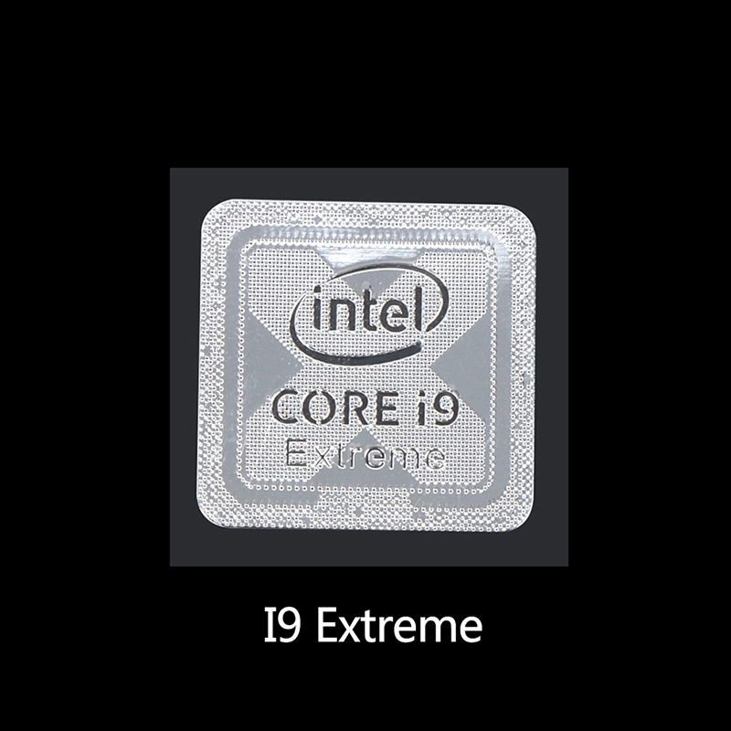 10th Generation Intel Core i9 i7 i5 i3 CPU Metal Sticker Laptop Logo ...